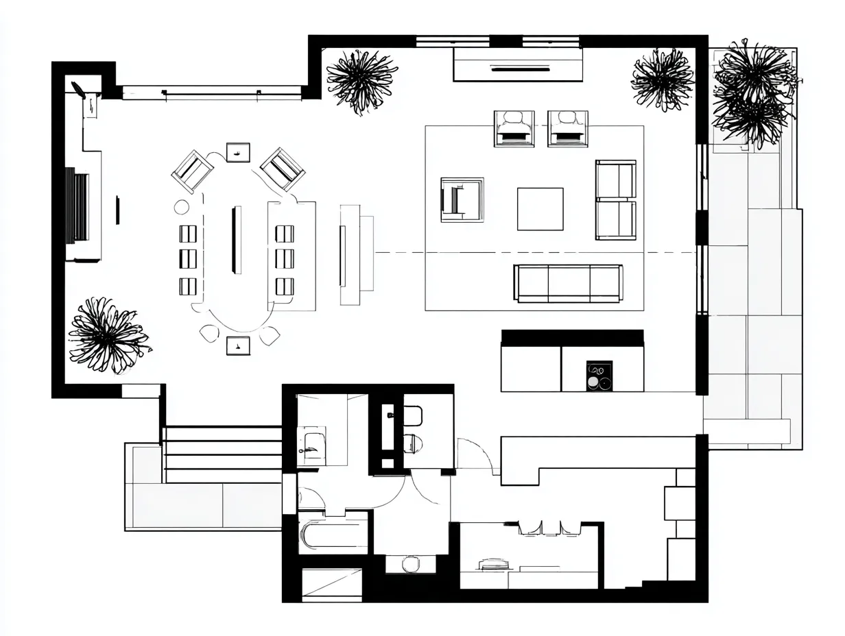 Free living room planner - plan, visualize, share online